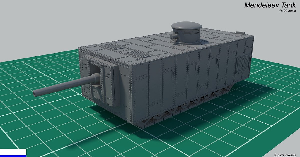 Mendeleev Tank - CC2 Vehicle Suggestions - Car Crushers Forum