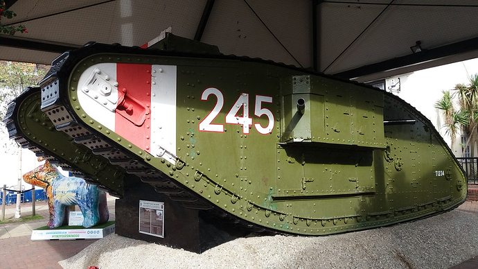 The Ashford - Tank WW1 - CC2 Vehicle Suggestions - Car Crushers Forum