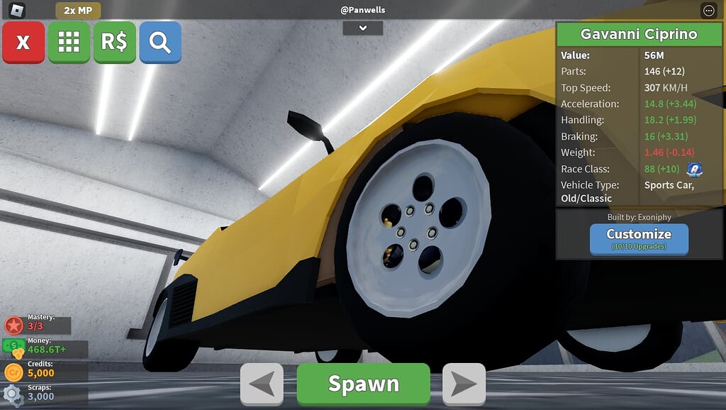 Remake the Gavanni Ciprino stock rims - CC2 Suggestions - Car Crushers ...