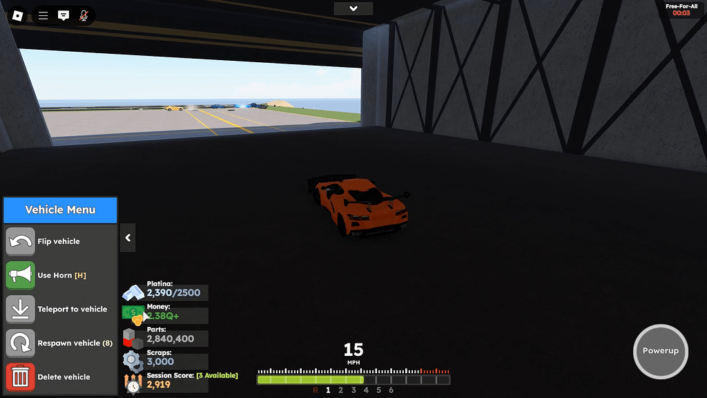 Bloodhound LSR Spawns When Winner Deletes Their Car Before Game Ends ...