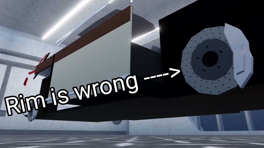 Inside of rims in some vehicles not facing the right direction - CC2 ...