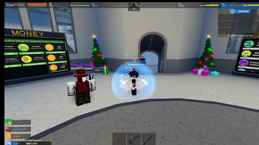 Panwellz Character Interface Bug - CC2 Bugs - Car Crushers Forum