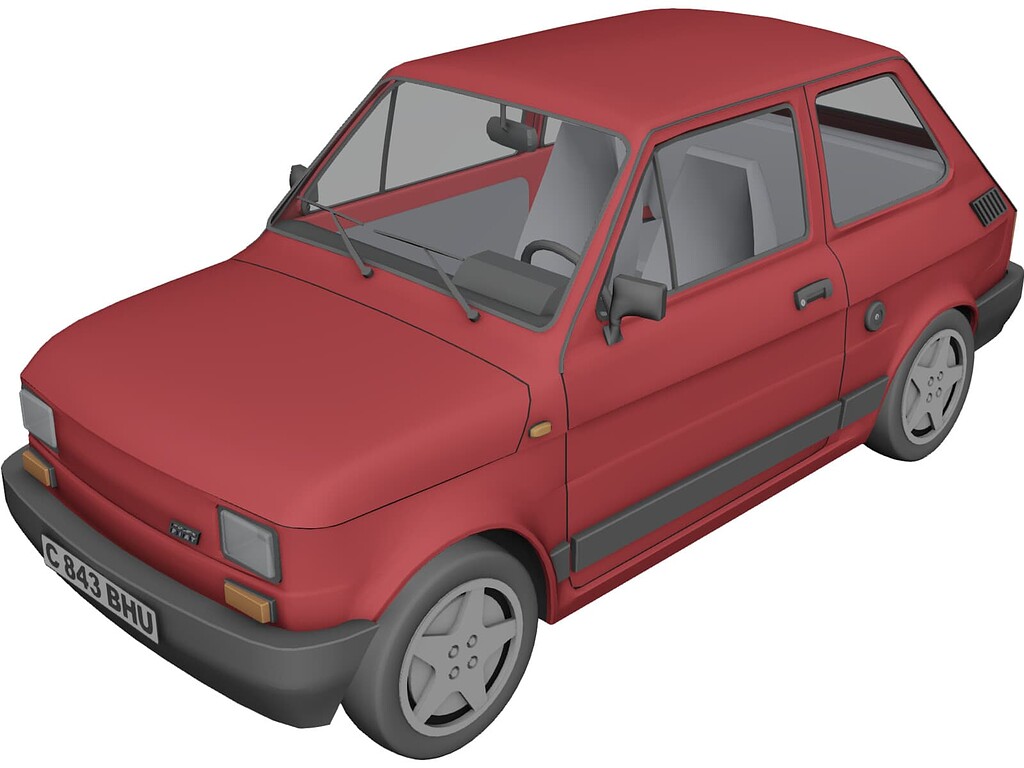 Fiat 126p - CC2 Vehicle Suggestions - Car Crushers Forum