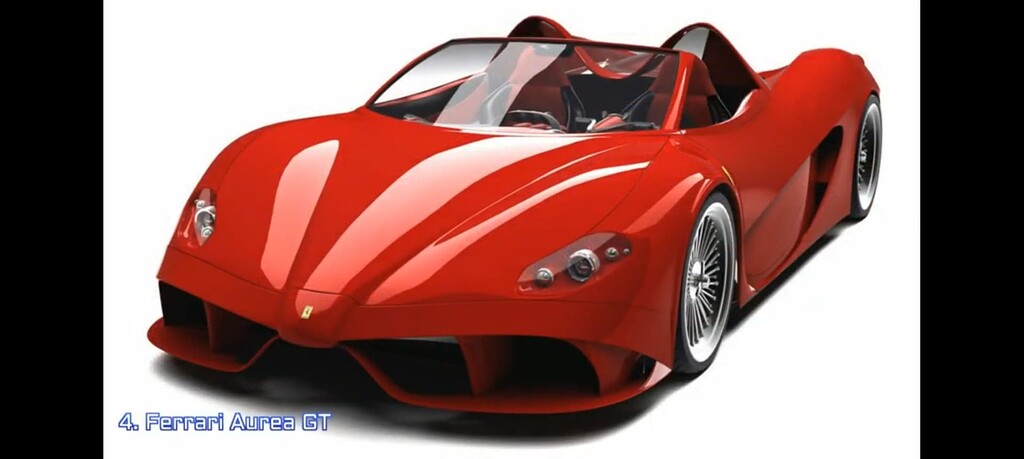 Vehicle suggestion Ferrari Aurea - CC2 Vehicle Suggestions - Car ...