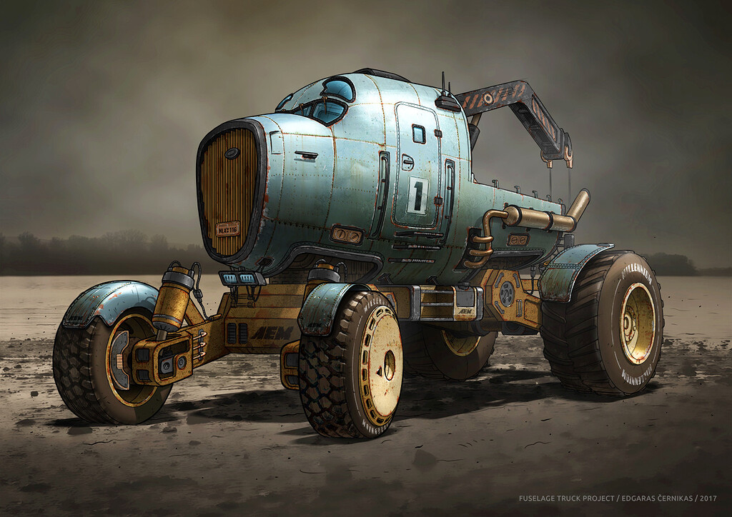2016-2018 Fuselage Truck MF/27 Towing Vehicle Concept - CC2 Vehicle ...