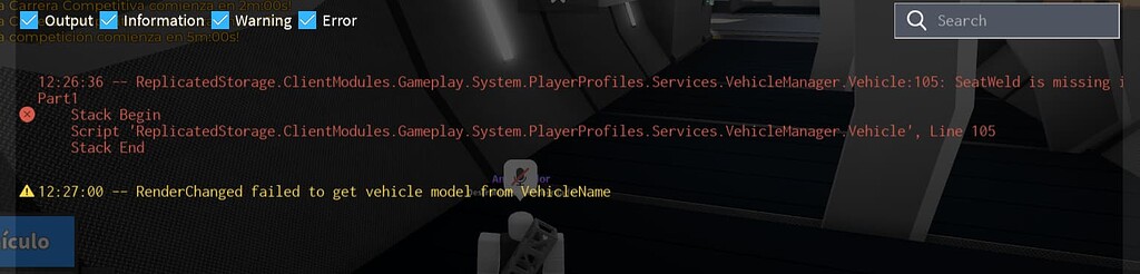 Race gui bug - CC2 Bugs - Car Crushers Forum
