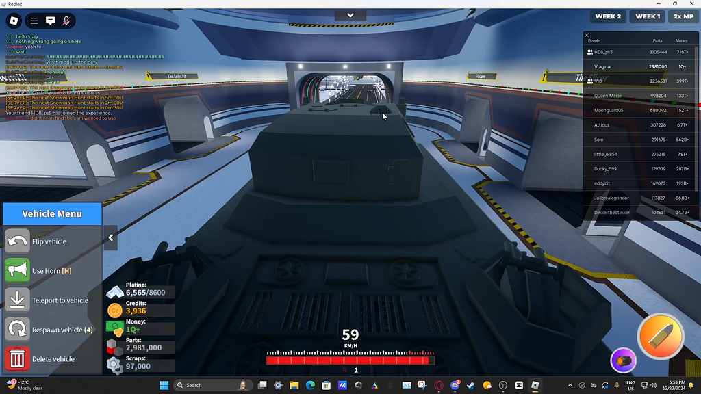 Make the P1000 be able to get out of row 1 and 4 - CC2 Suggestions ...
