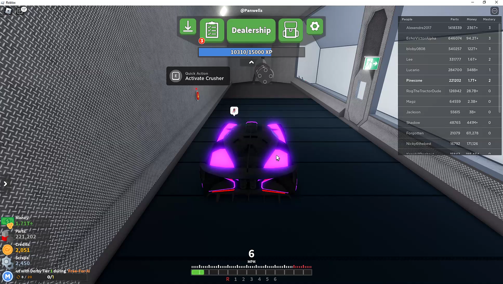 Respawn Menu Gui/Interface Bug After Death - CC2 Bugs - Car Crushers Forum