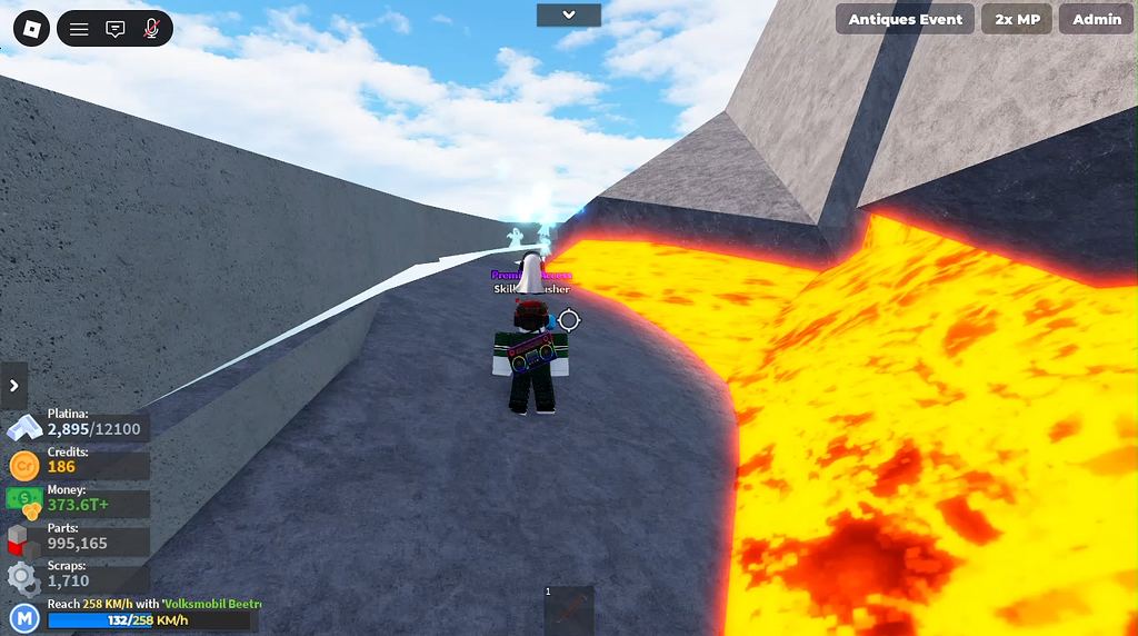 İnvinsible block on the volcano roads on noncollisioned part - CC2 Bugs ...