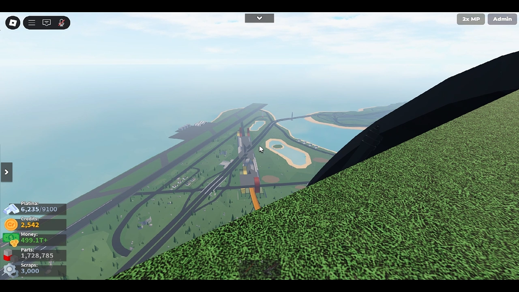 Z-fighting in the new stunt park - CC2 Bugs - Car Crushers Forum