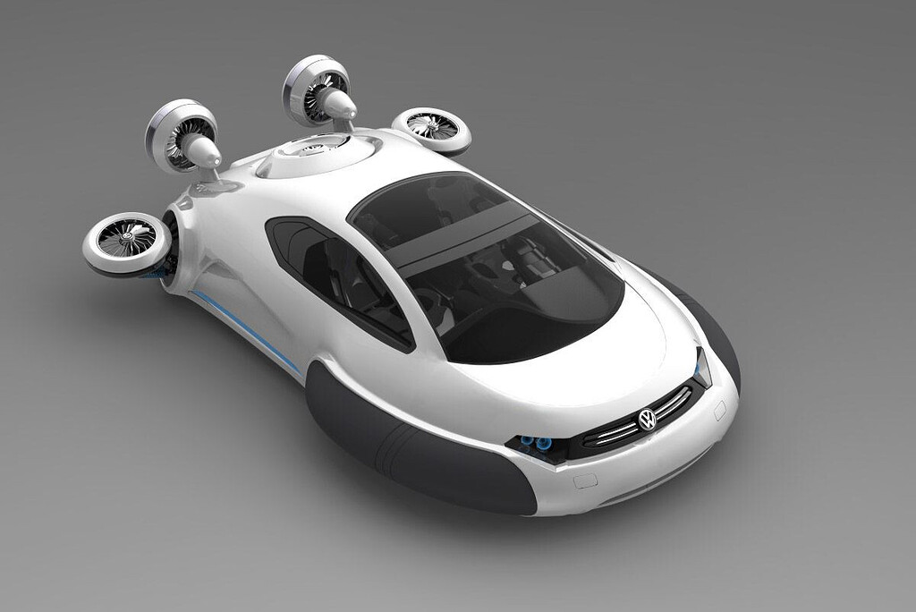 Vw concept agua hovercraft - CC2 Vehicle Suggestions - Car Crushers Forum