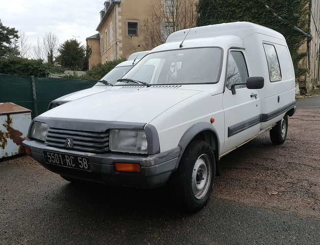 🇪🇸 Citroën C15 first LCV after 2nd facelift (1992 - 2006) - CC2 Vehicle ...