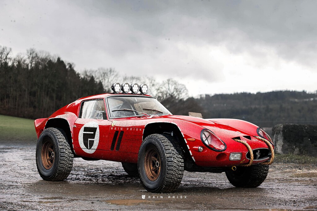 Ferrari 250 GTO 4x4 - CC2 Vehicle Suggestions - Car Crushers Forum