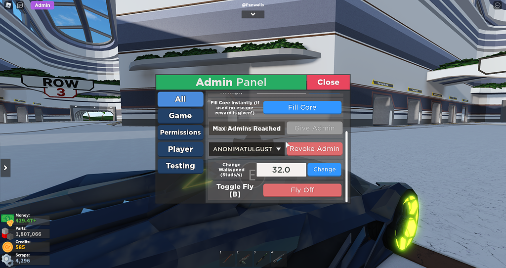 Admin Panel Glitch (2 names for 1 person) - CC2 Bugs - Car Crushers Forum