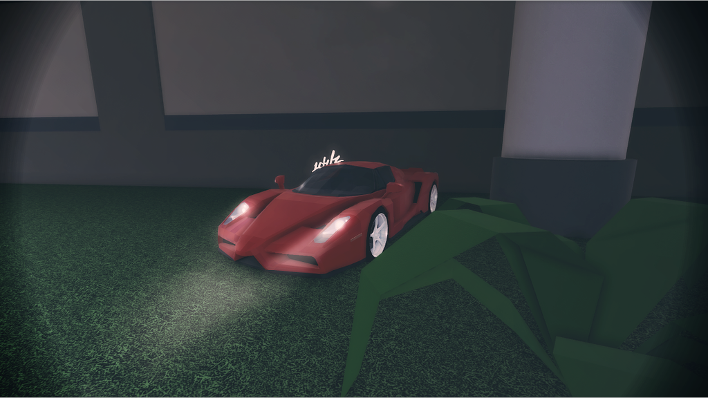 I edited a photo of a ferrari enzo from cc2, adding working headlights ...