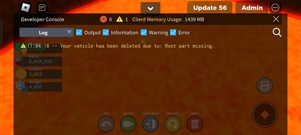 Tescani Home Mobile deletion bug - CC2 Bugs - Car Crushers Forum