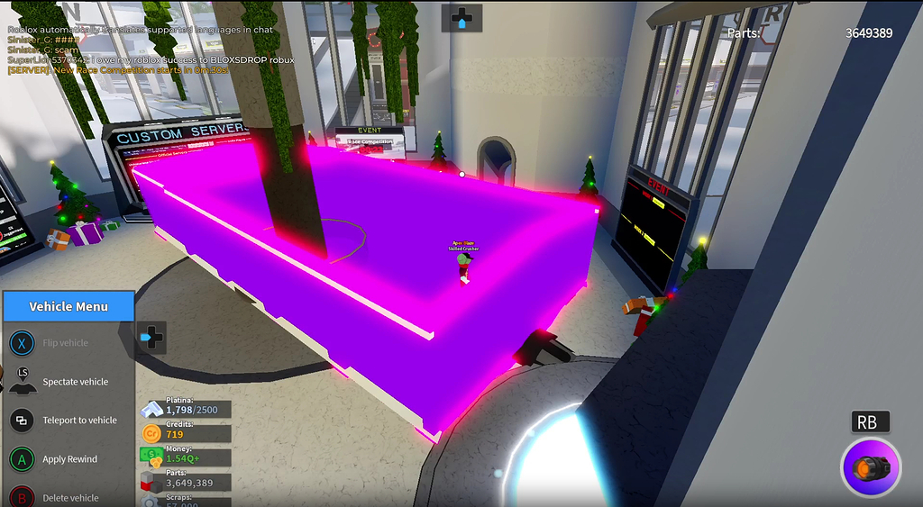 Car in lobby bug (rewind related) - CC2 Bugs - Car Crushers Forum