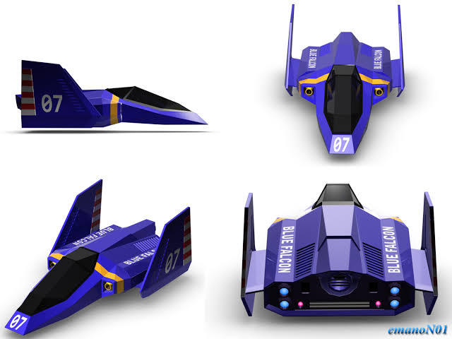 Blue Falcon - CC2 Vehicle Suggestions - Car Crushers Forum