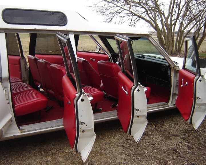 1968 Oldsmobile American Quality Coach Jetway 707 Interior