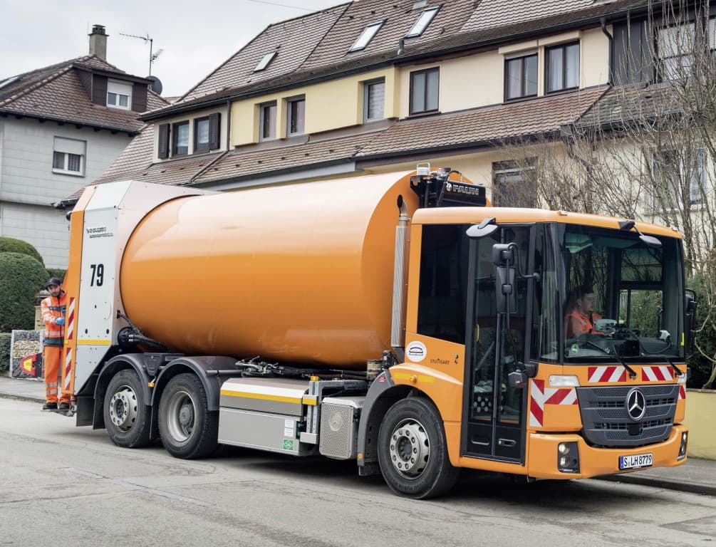 🇩🇪 2016–pr. Mercedes-Benz Econic 2630 L 6×2/4 NGT FAUN RotoPress ...