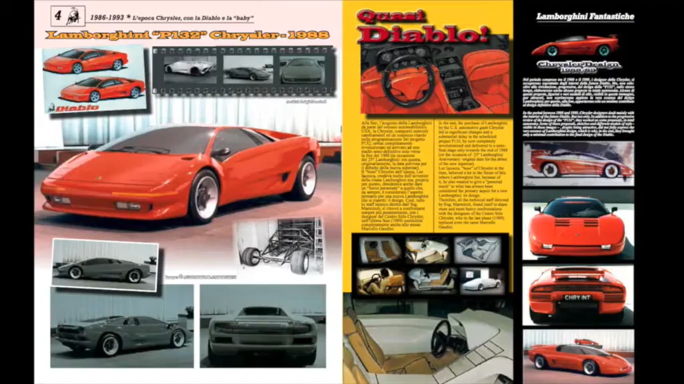 1988 Lamborghini Diablo P132 Proto V Concept - CC2 Vehicle Suggestions ...