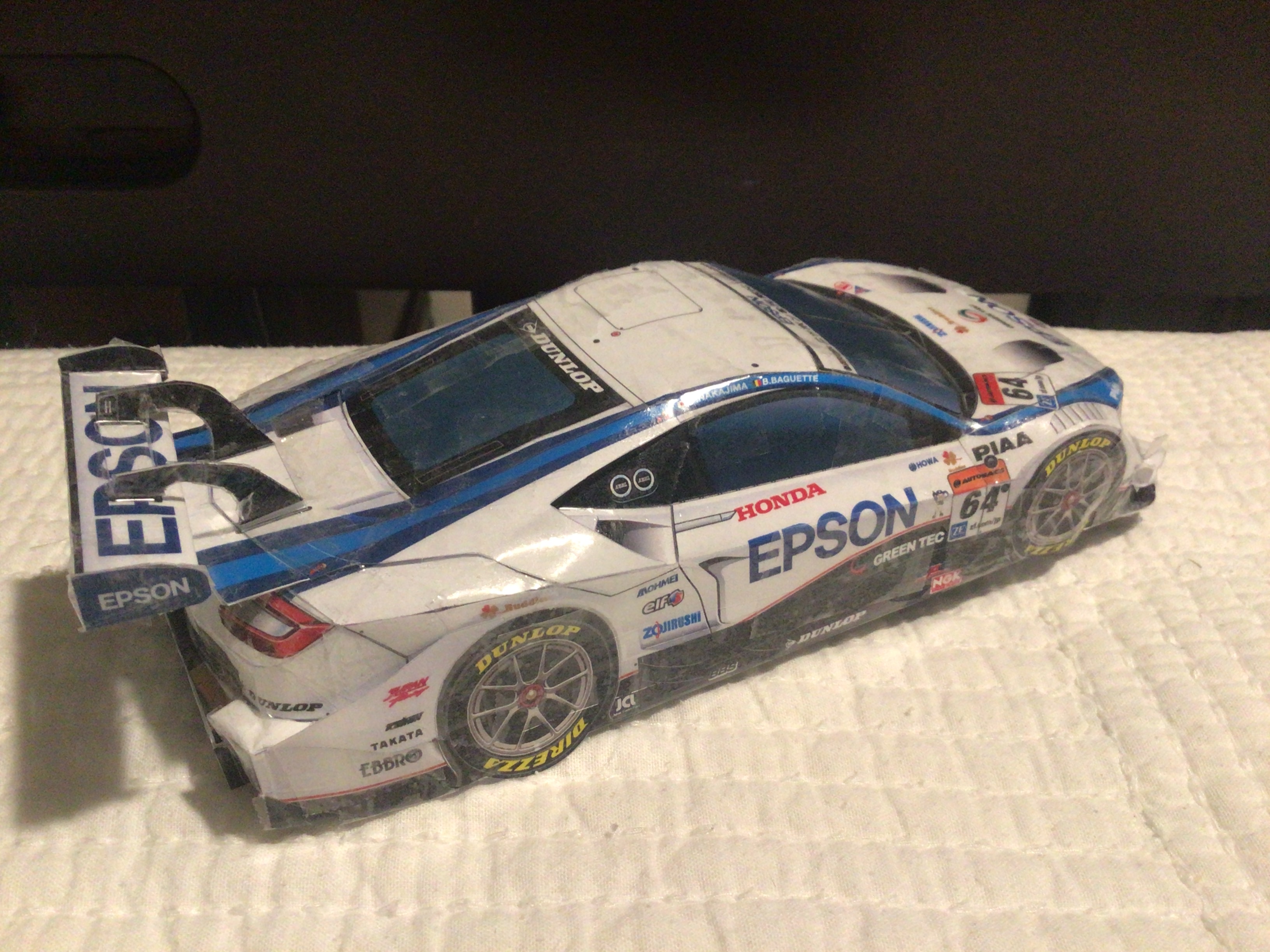 #64 Nakajima Racing Epson Honda NSX Concept-GT GT500 Super GT - CC2 ...