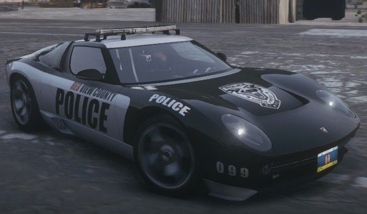 2006 Lamborghini Miura Concept RCPD Police - CC2 Customization ...