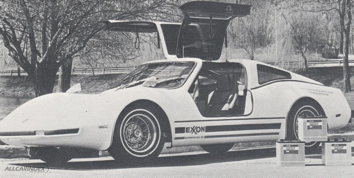 1977 Exxon Experimental Electric Vehicle Concept - CC2 Vehicle ...