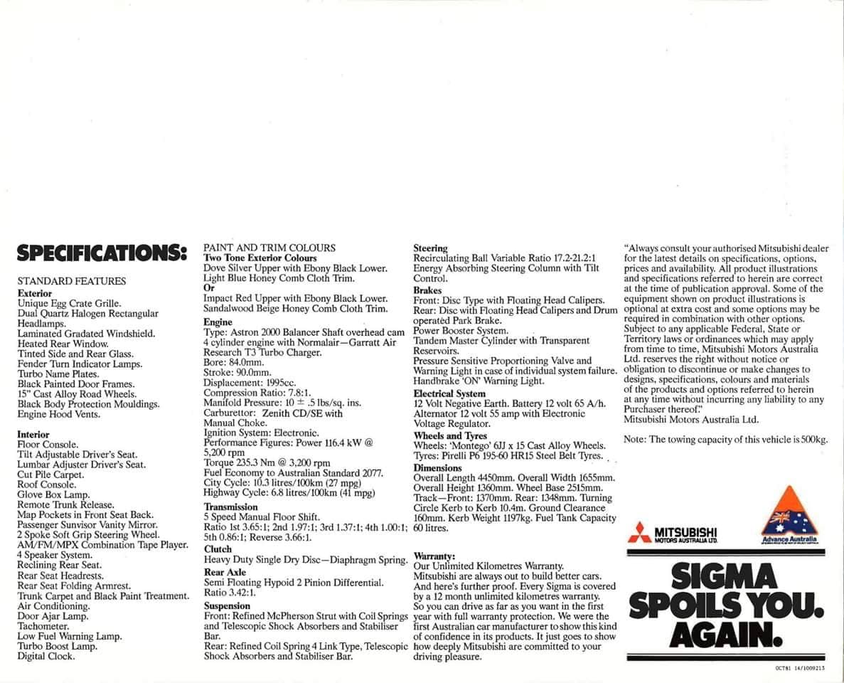 🇯🇵 1981 Mitsubishi Sigma Turbo - CC2 Vehicle Suggestions - Car Crushers ...