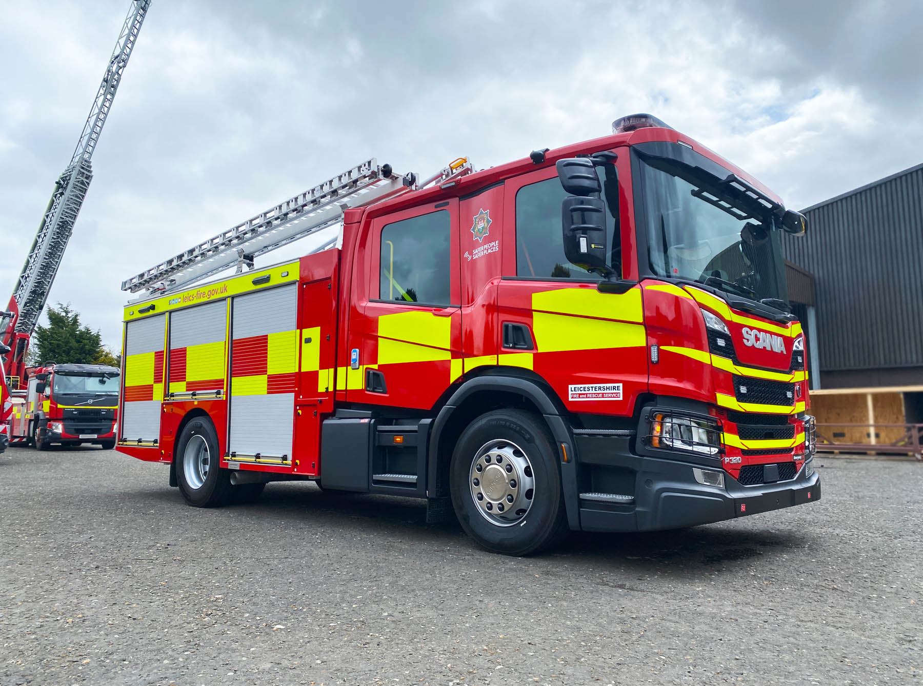 Add emergency one Super Pumping Appliance SCANIA P - CC2 Vehicle ...