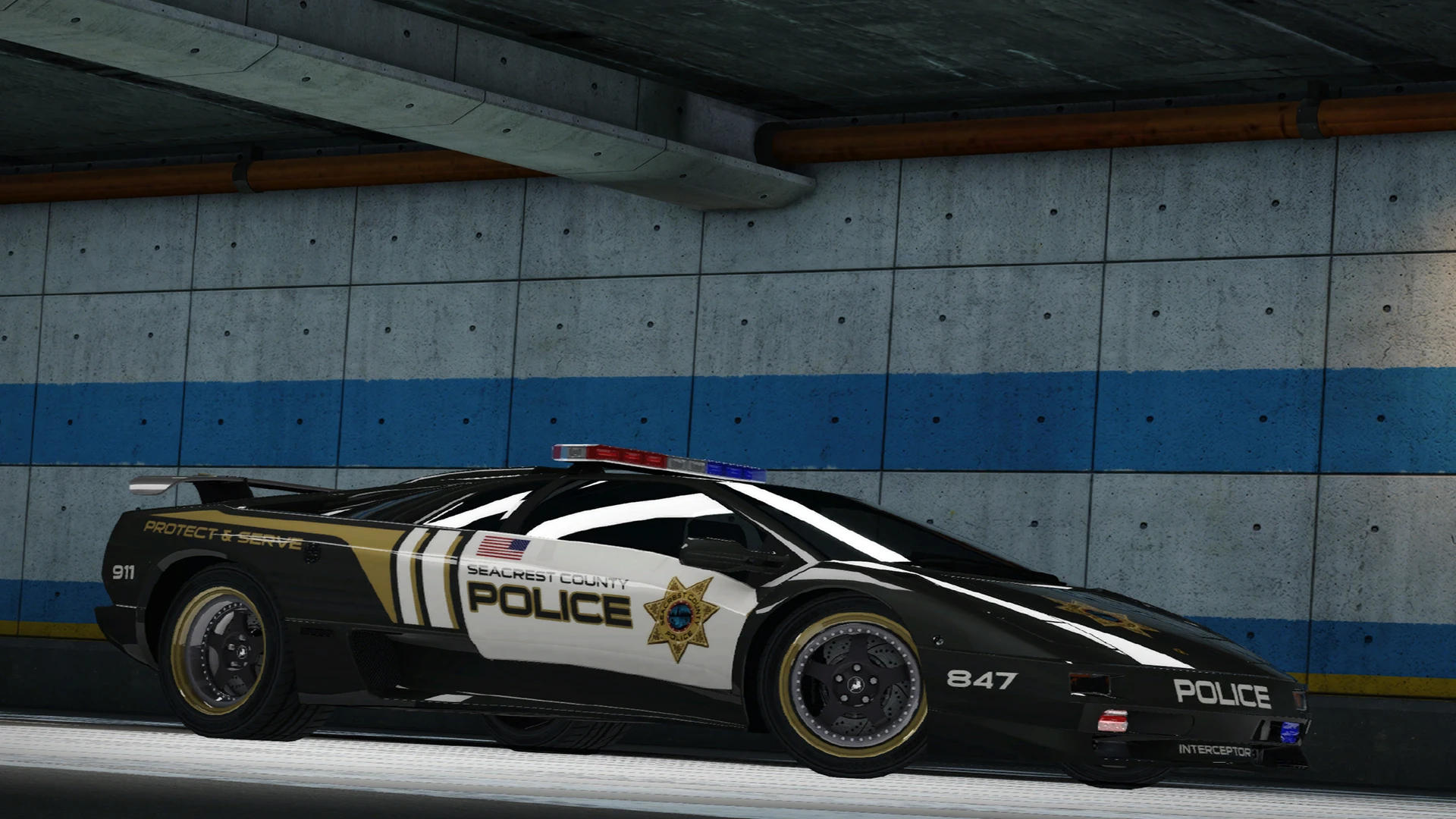 1995 Lamborghini Diablo SV SCPD Speed Enforcement Interceptor - CC2 ...