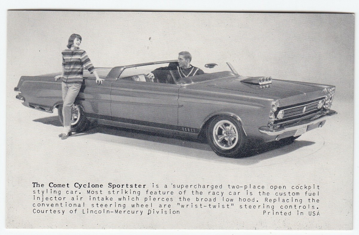 1965 Mercury Comet Cyclone Sportster Concept - CC2 Vehicle Suggestions ...