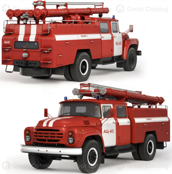 ZIL-130 Firetruck - CC2 Customization Suggestions - Car Crushers Forum