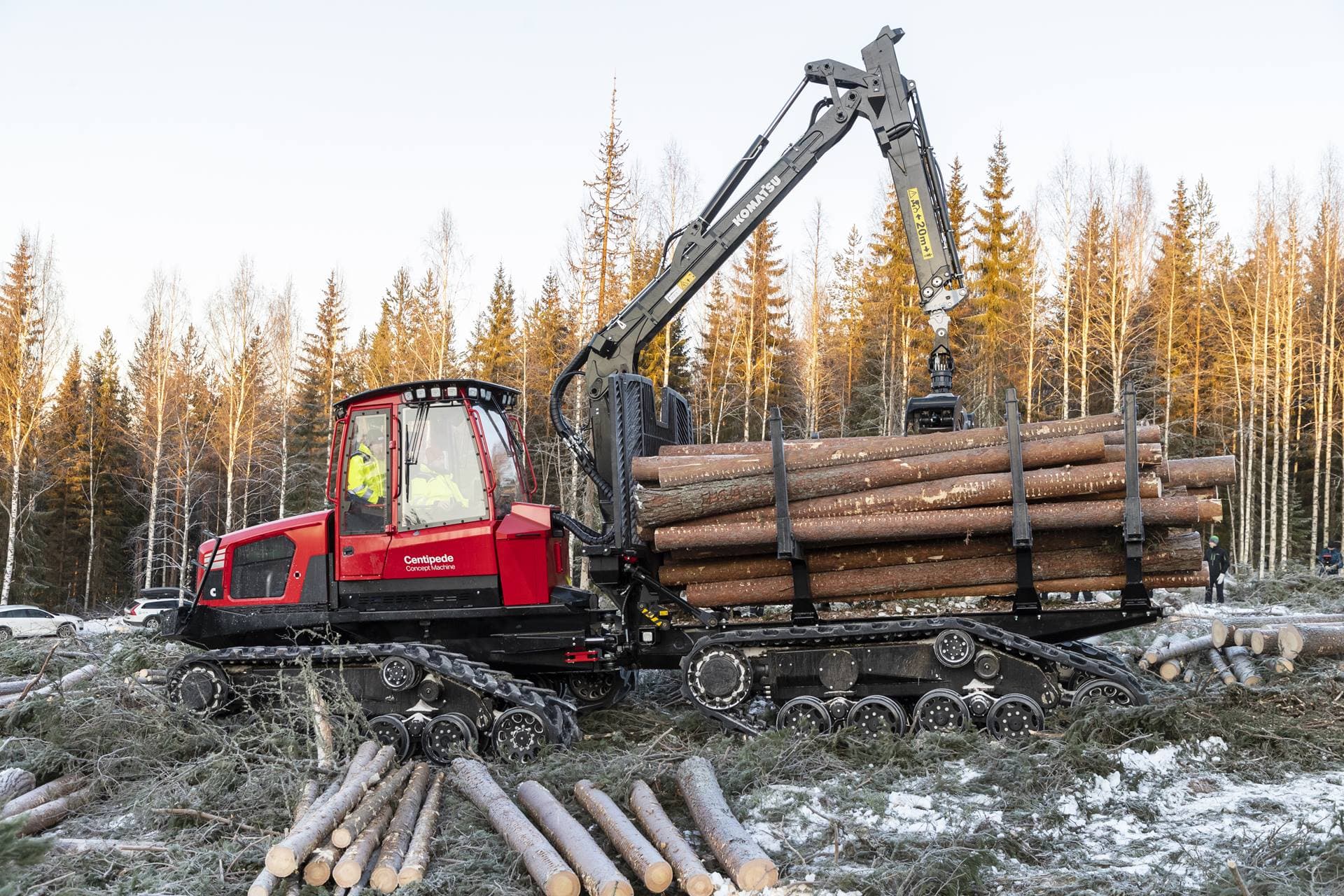 Komatsu Forestry Centipede - CC2 Vehicle Suggestions - Car Crushers Forum