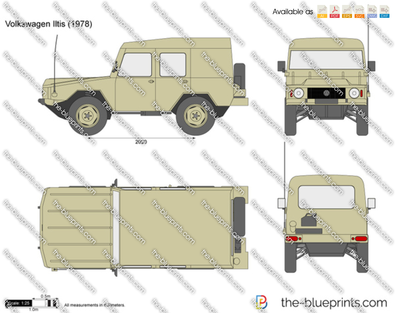 1983 Volkswagen Type 183 Iltis - CC2 Vehicle Suggestions - Car Crushers ...