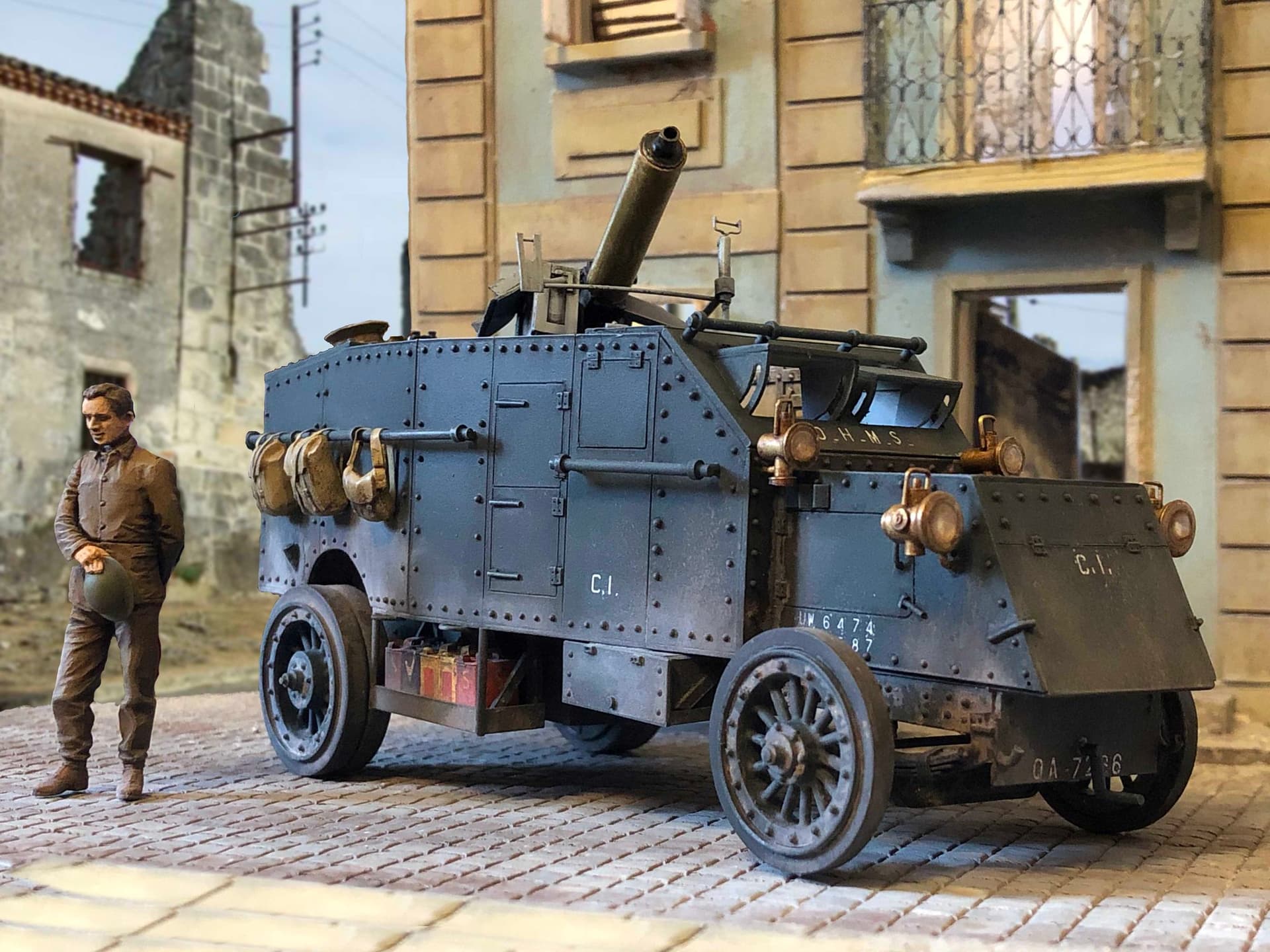 1914 Pierce-Arrow Armoured Anti-Aircraft Lorry - CC2 Vehicle ...