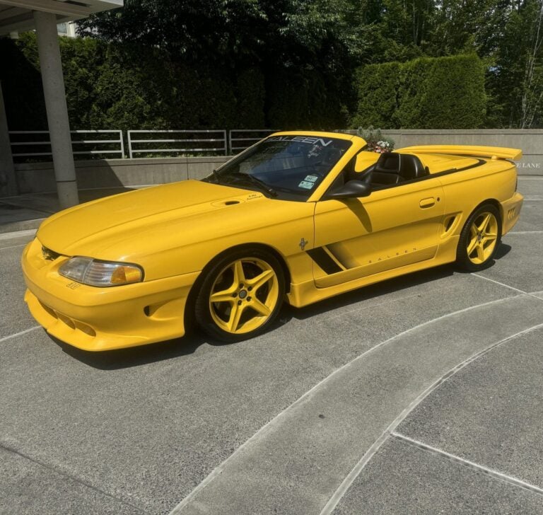 George Foreman's supercharged 1995 Saleen S351 Mustang - CC2 Vehicle ...