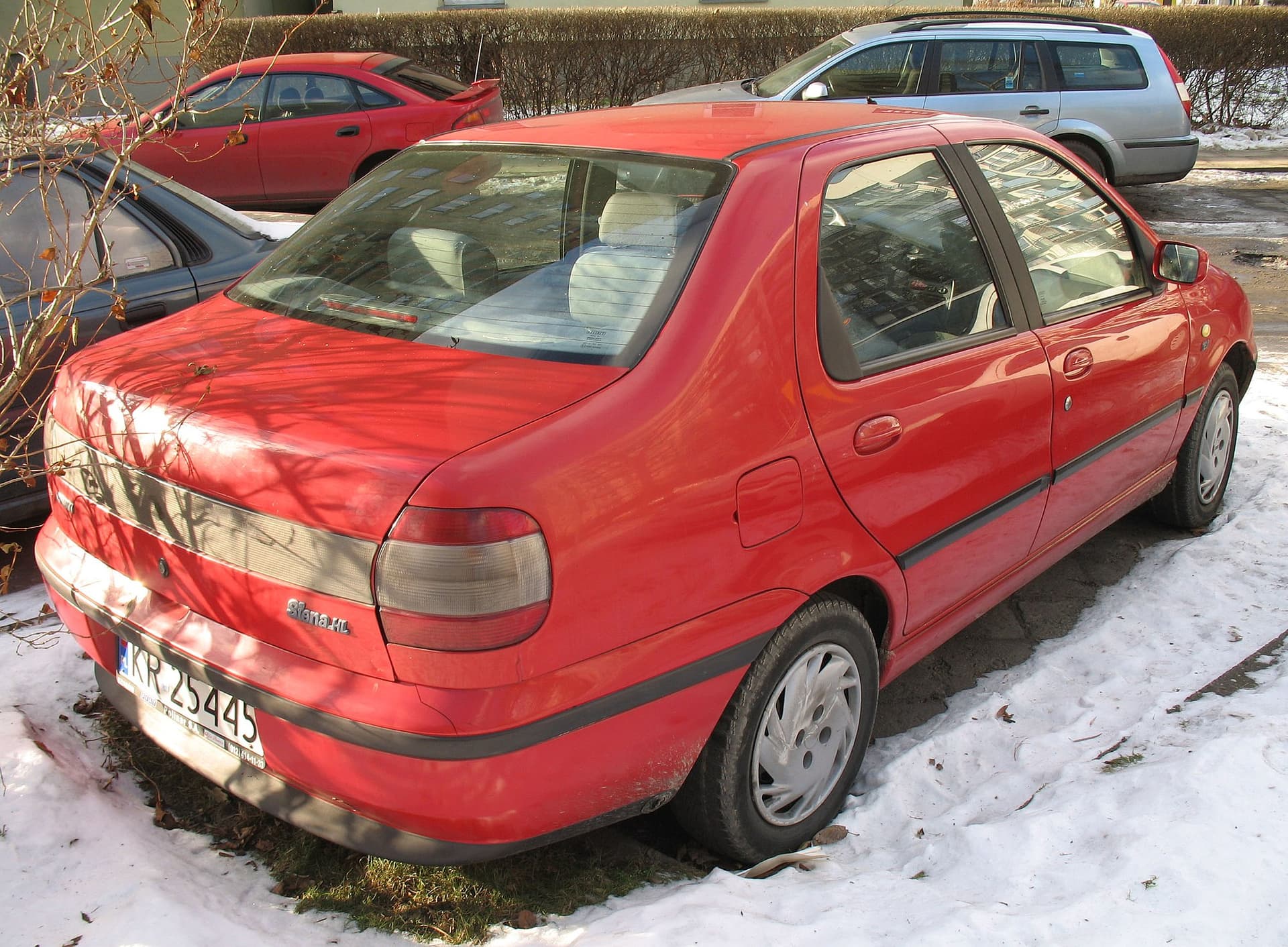 Fiat Siena HL MK1 Sedan before facelift (1996 - 2001) [Suggestion ...