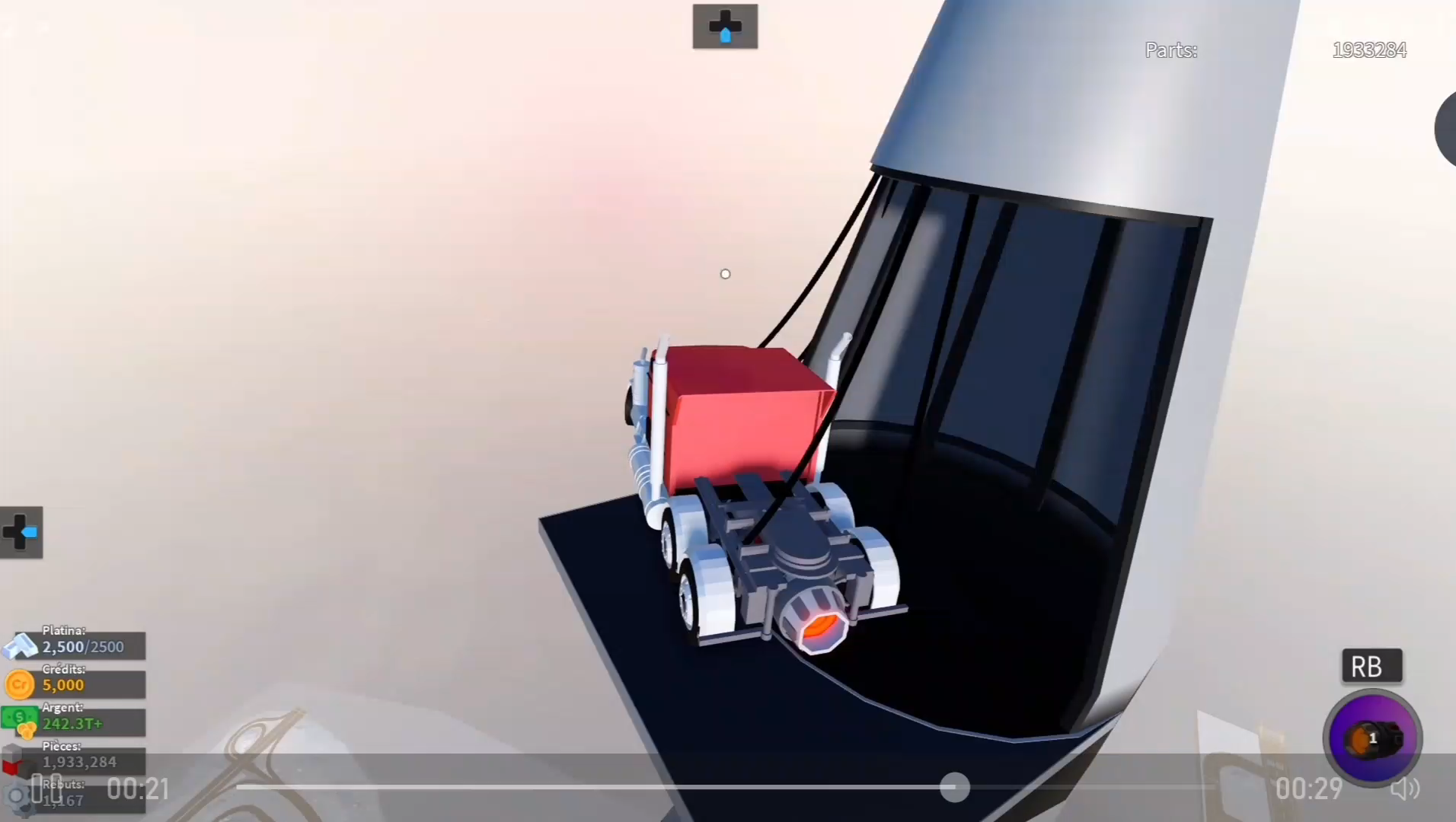 Something very weird happens when you use the Rocket Booster in the ...