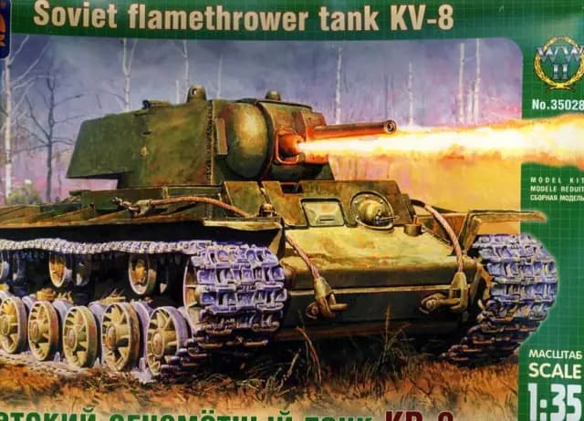 KV-8 Flamethrower tank - CC2 Vehicle Suggestions - Car Crushers Forum