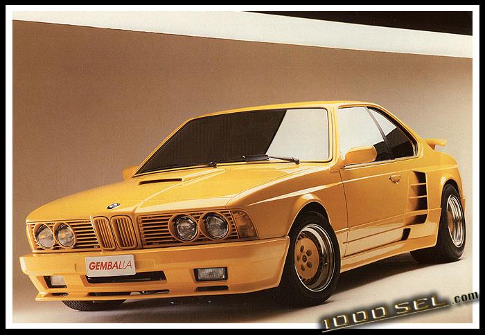 '85 BMW 635CSi modified by Gemballa - CC2 Vehicle Suggestions - Car ...